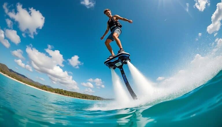 Plongez dans l'univers du flyboard air : fonctionnement et sensations